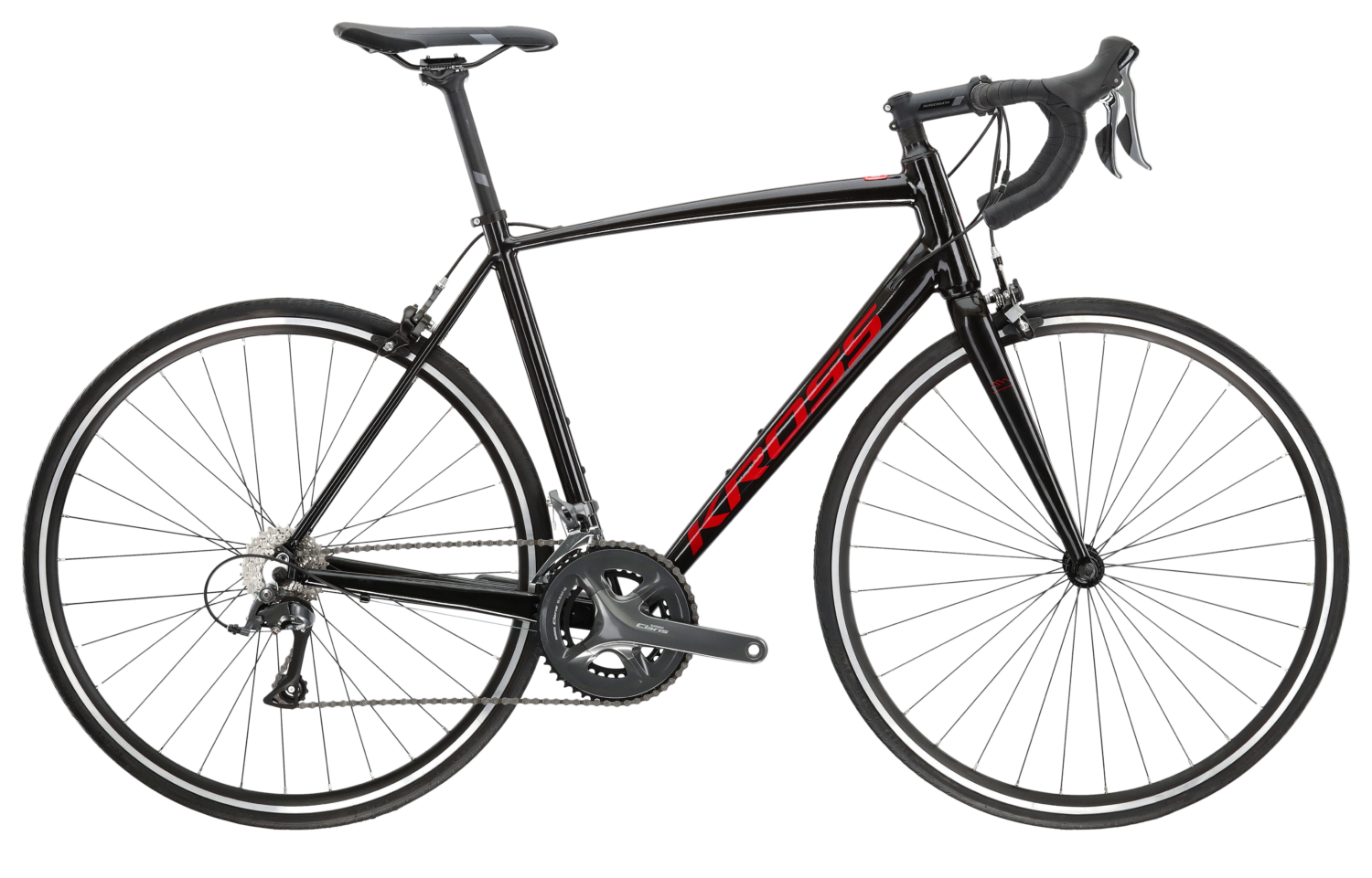 Bicicleta cursiera KROSS VENTO 2.0 Black 2024 - OUTDOOR & BIKE